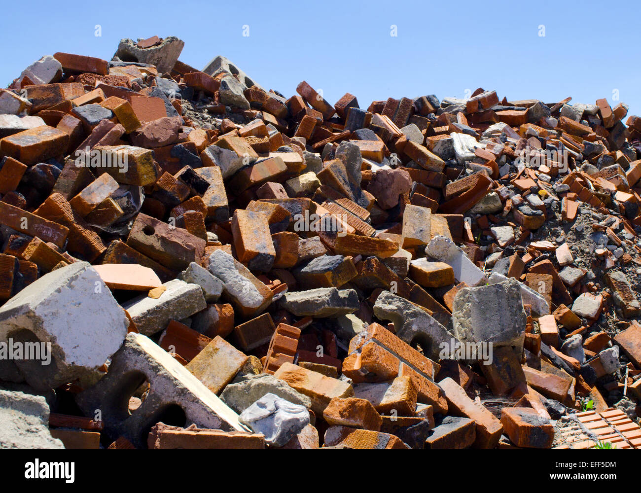 Pile of concrete bricks hi-res stock photography and images - Alamy