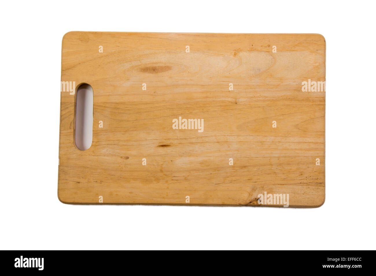 Worn butcher block cutting and chopping wooden board as background ...
