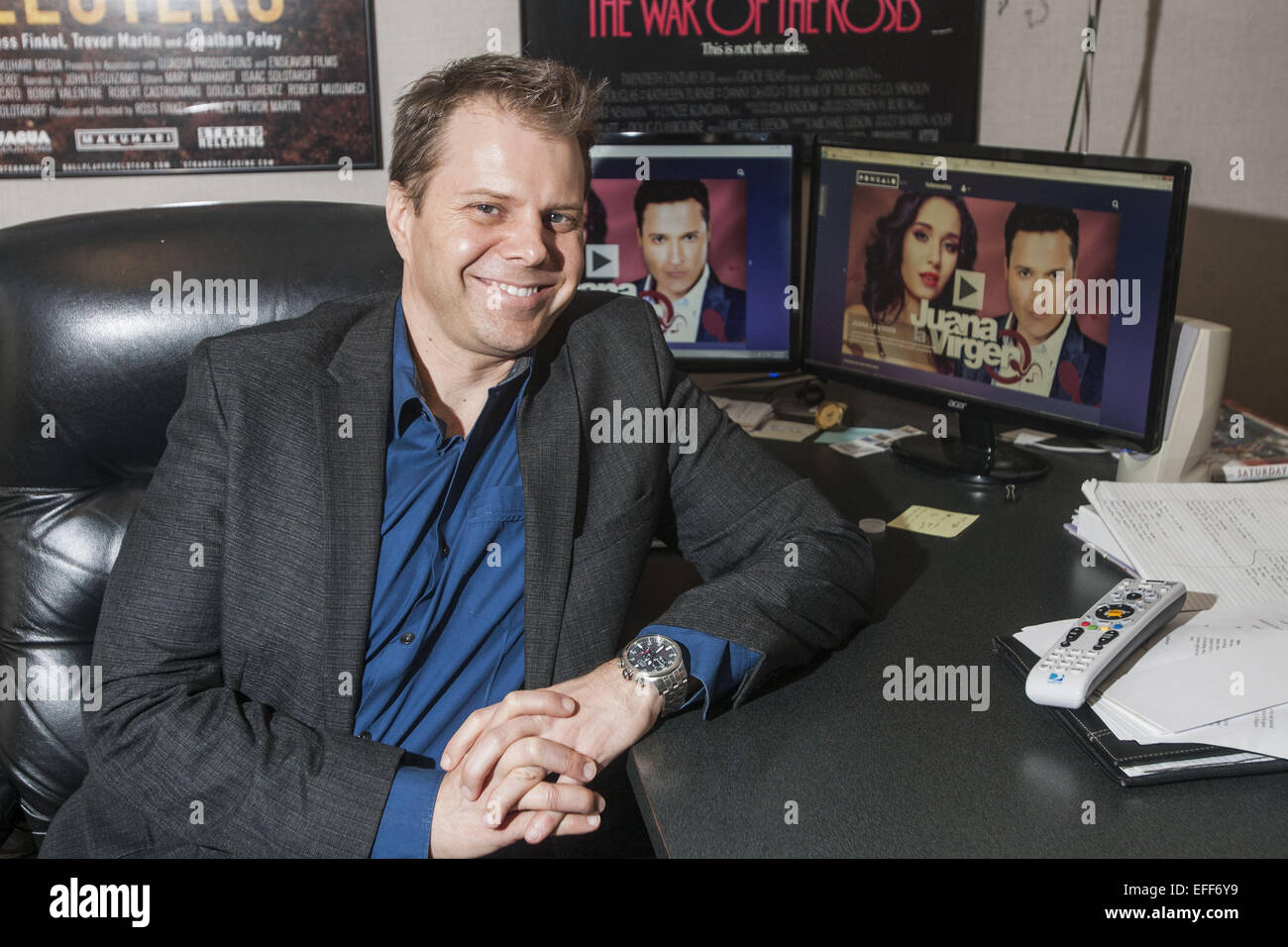 Los Angeles, California, USA. 28th Jan, 2015. Rich Hull, exec chairman ...