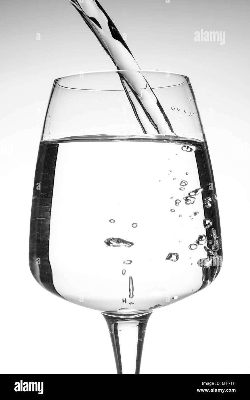 Glass fresh ice cold Black and White Stock Photos & Images - Alamy