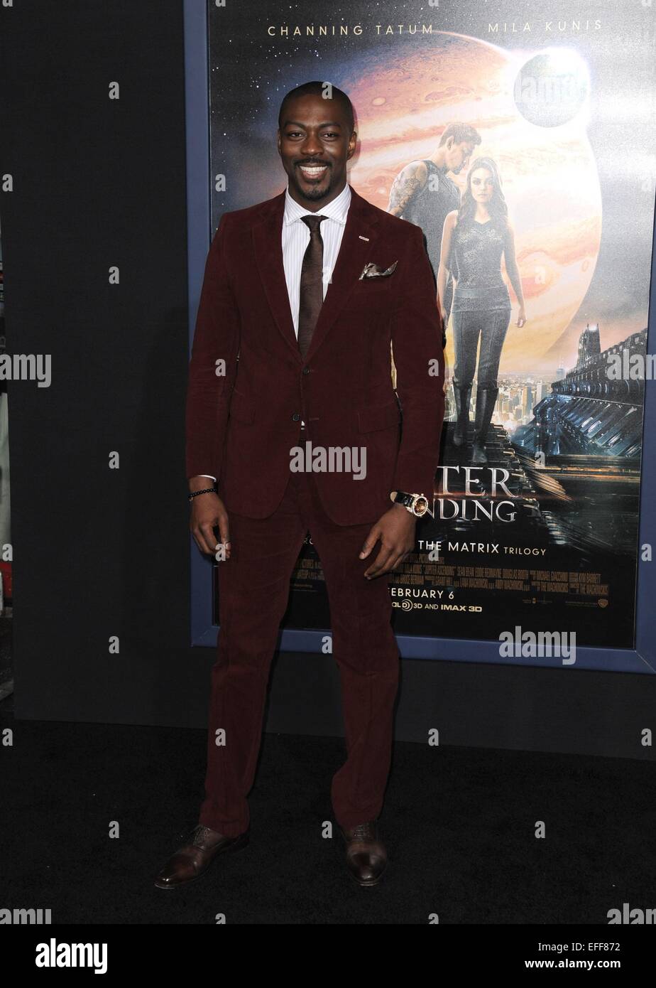 Los Angeles, California, USA. 2nd Feb, 2015. David Ajala at arrivals ...