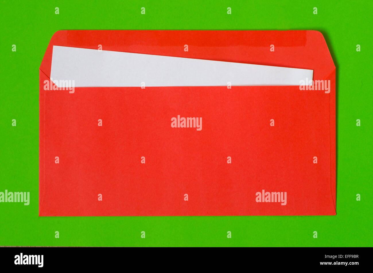 Blank open envelope hi-res stock photography and images - Alamy