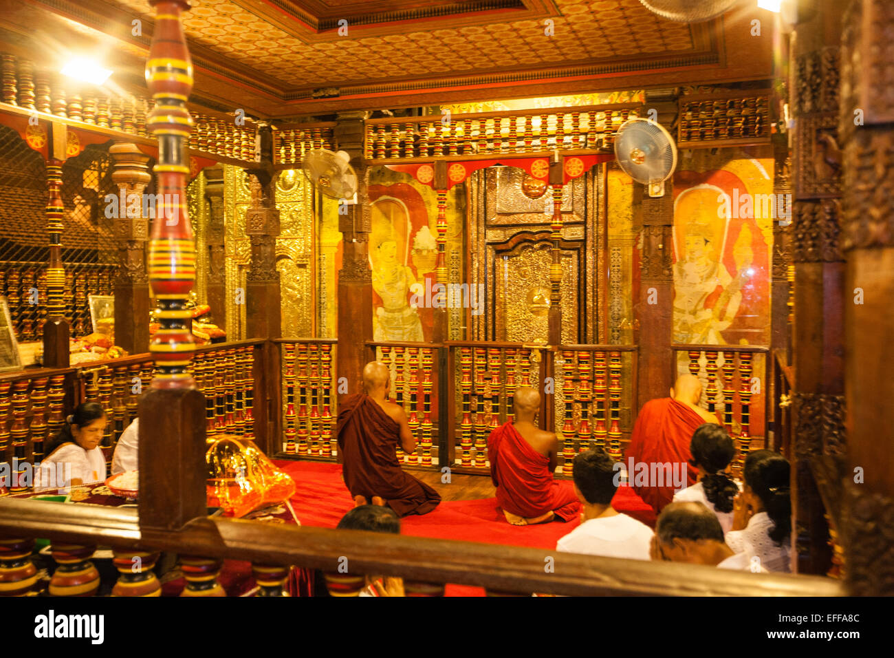 At Temple of the Sacred Tooth Relic (Temple of the Tooth),Sri Dalada ...
