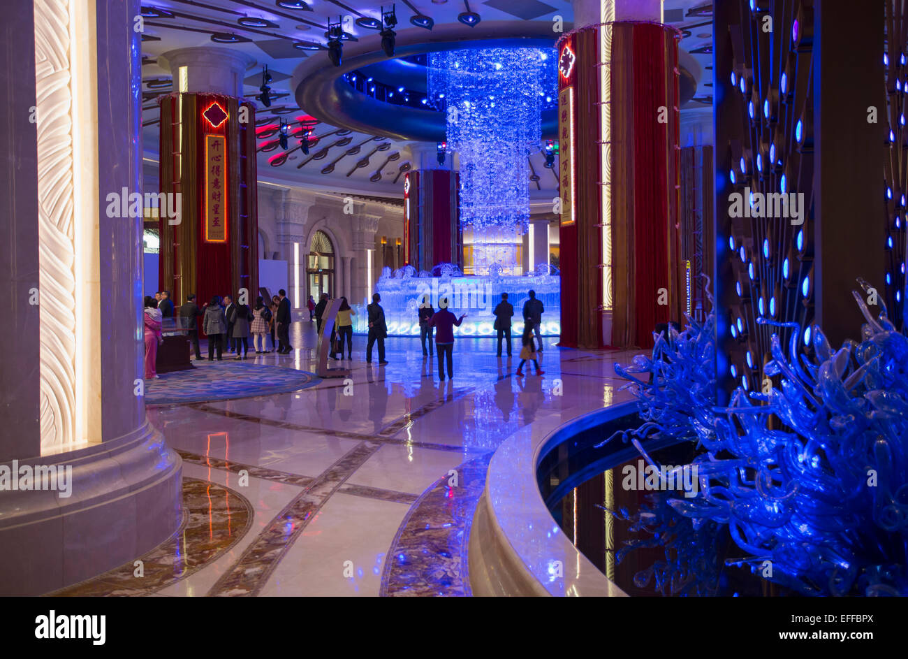 Interior lobby macau china hi-res stock photography and images - Alamy