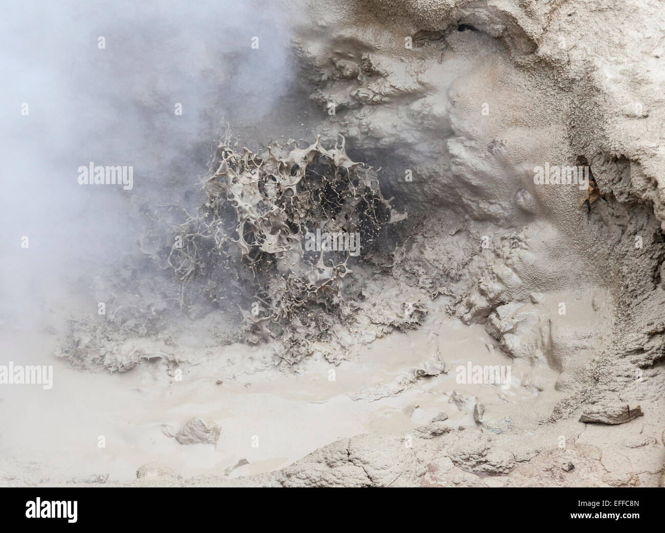 Iceland, Hveragerdi, Geothermal Area Hengill, hot spring Stock Photo ...