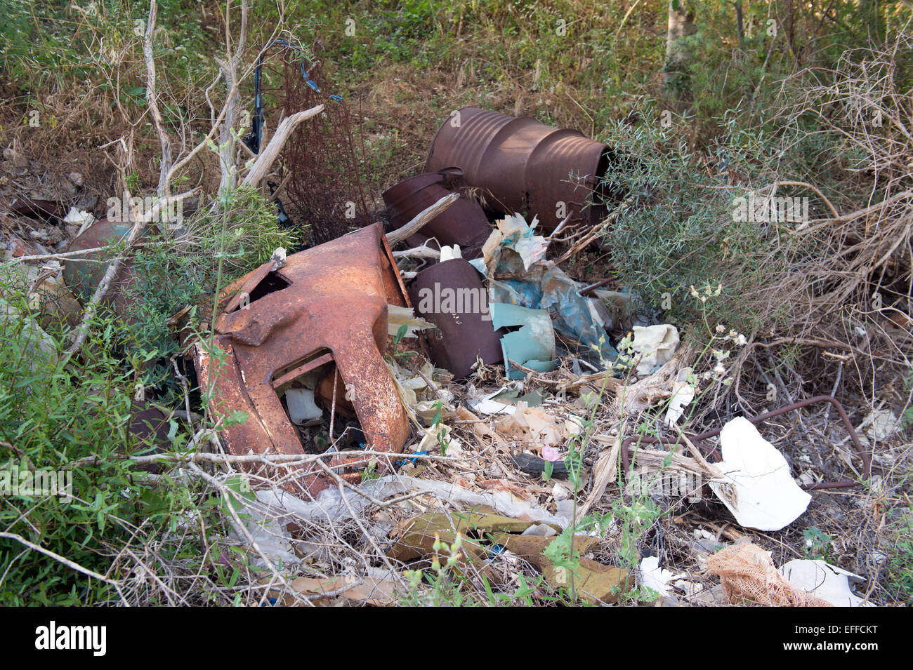 Garbage dumping ground hi-res stock photography and images - Alamy