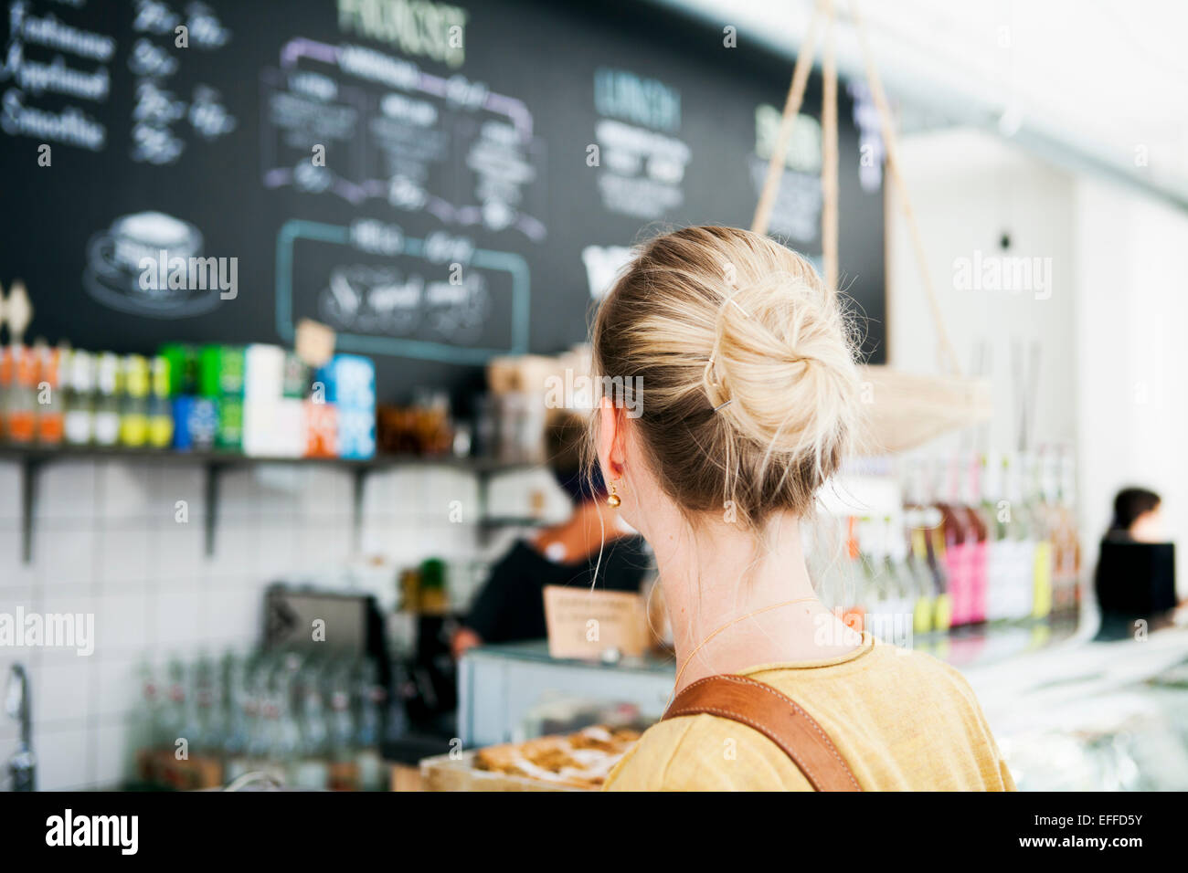 Shop counter rear view hi-res stock photography and images - Alamy