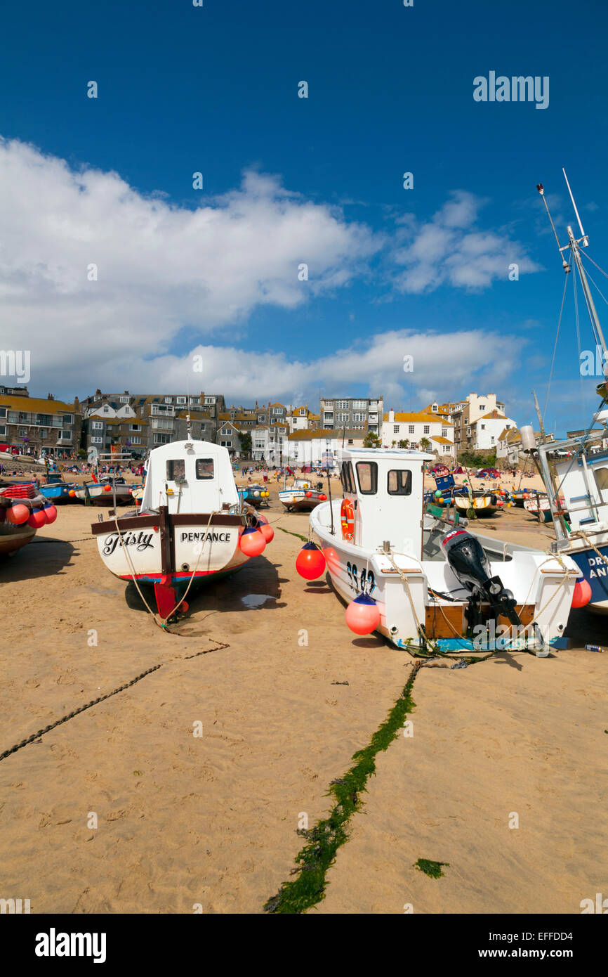 St Ives; Harbour Beach; Cornwall; UK Stock Photo - Alamy