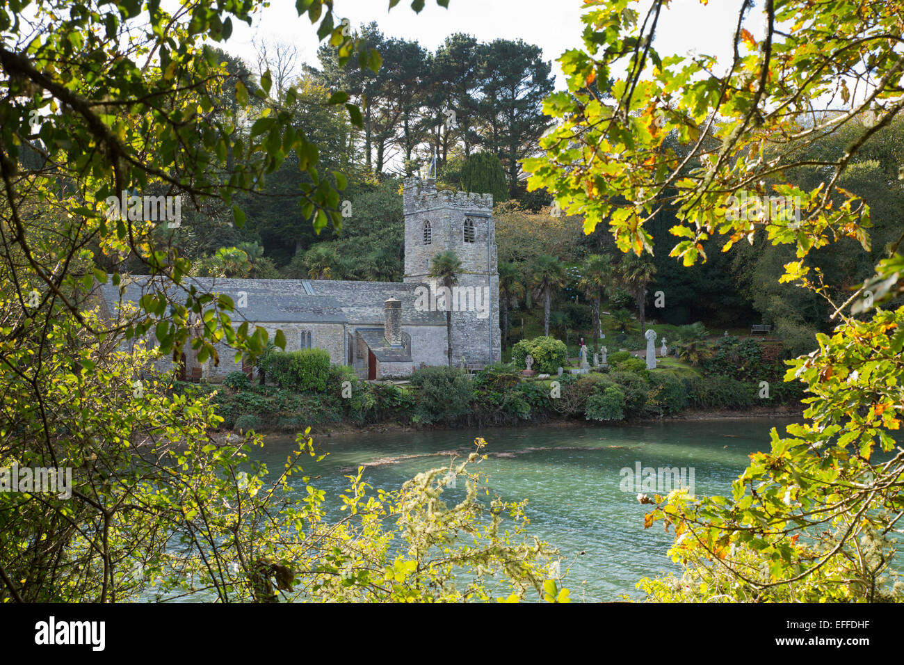 St just in roseland church hi-res stock photography and images - Alamy