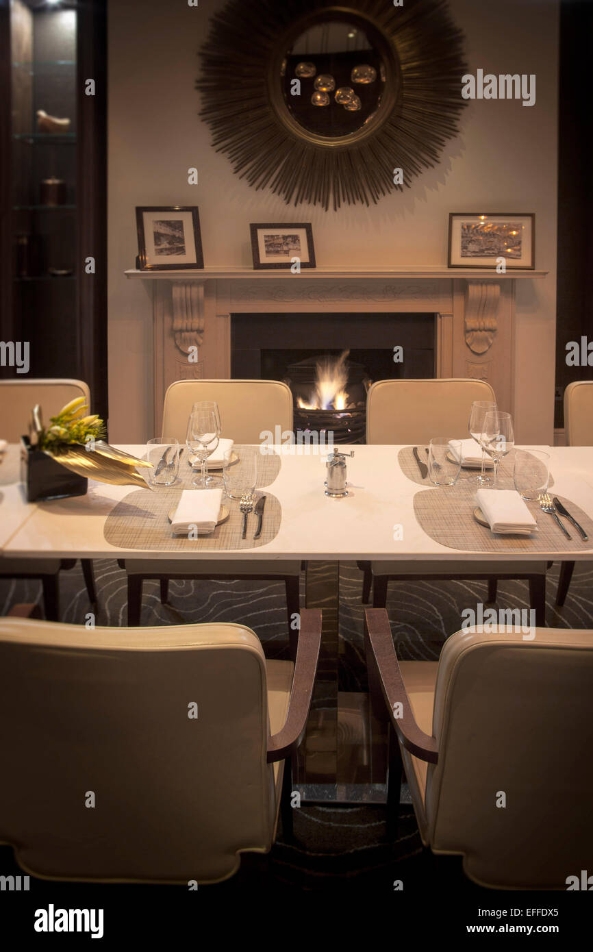 Private Dining Room at Sixty One Restaurant London Stock Photo - Alamy