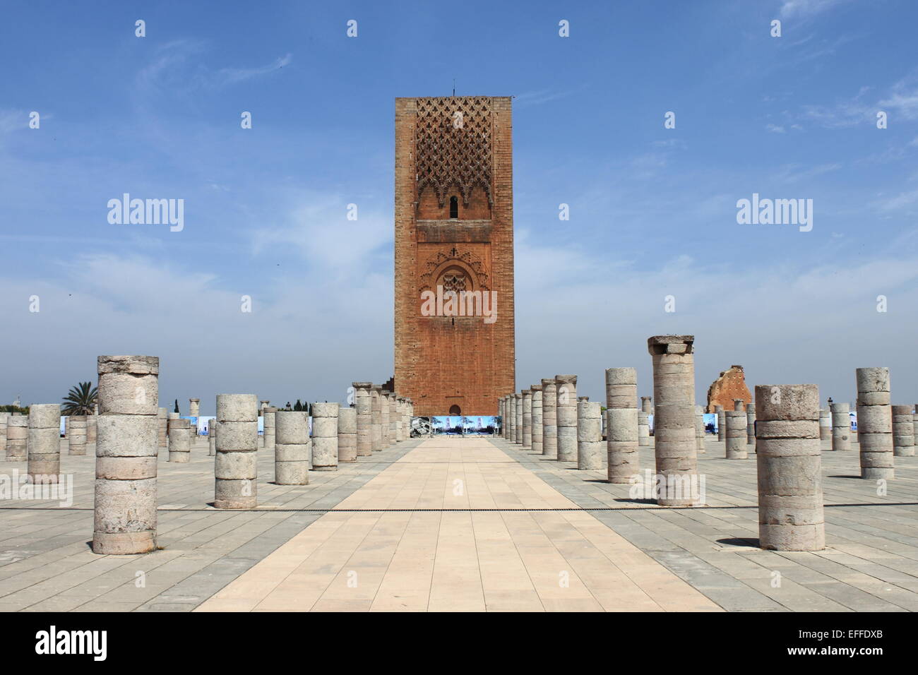 Hassan Tower in Rabat, Morocco Stock Photo - Alamy