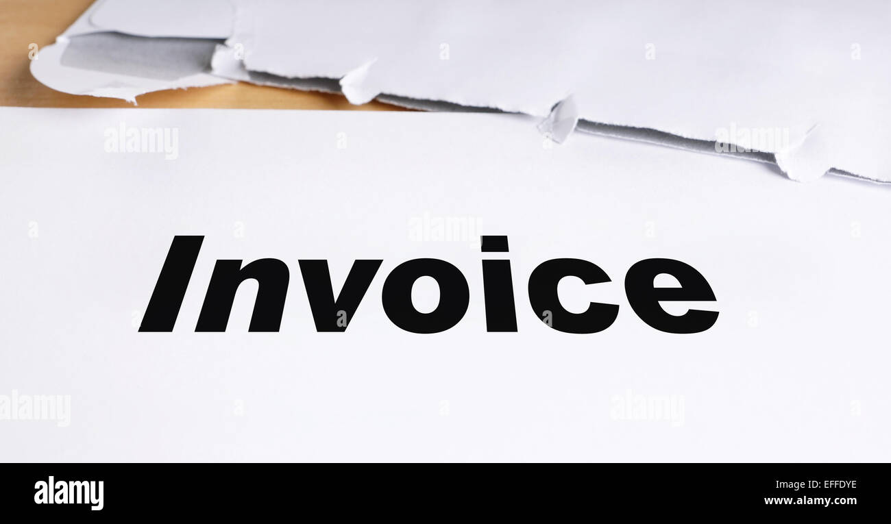 Invoice hi-res stock photography and images - Alamy