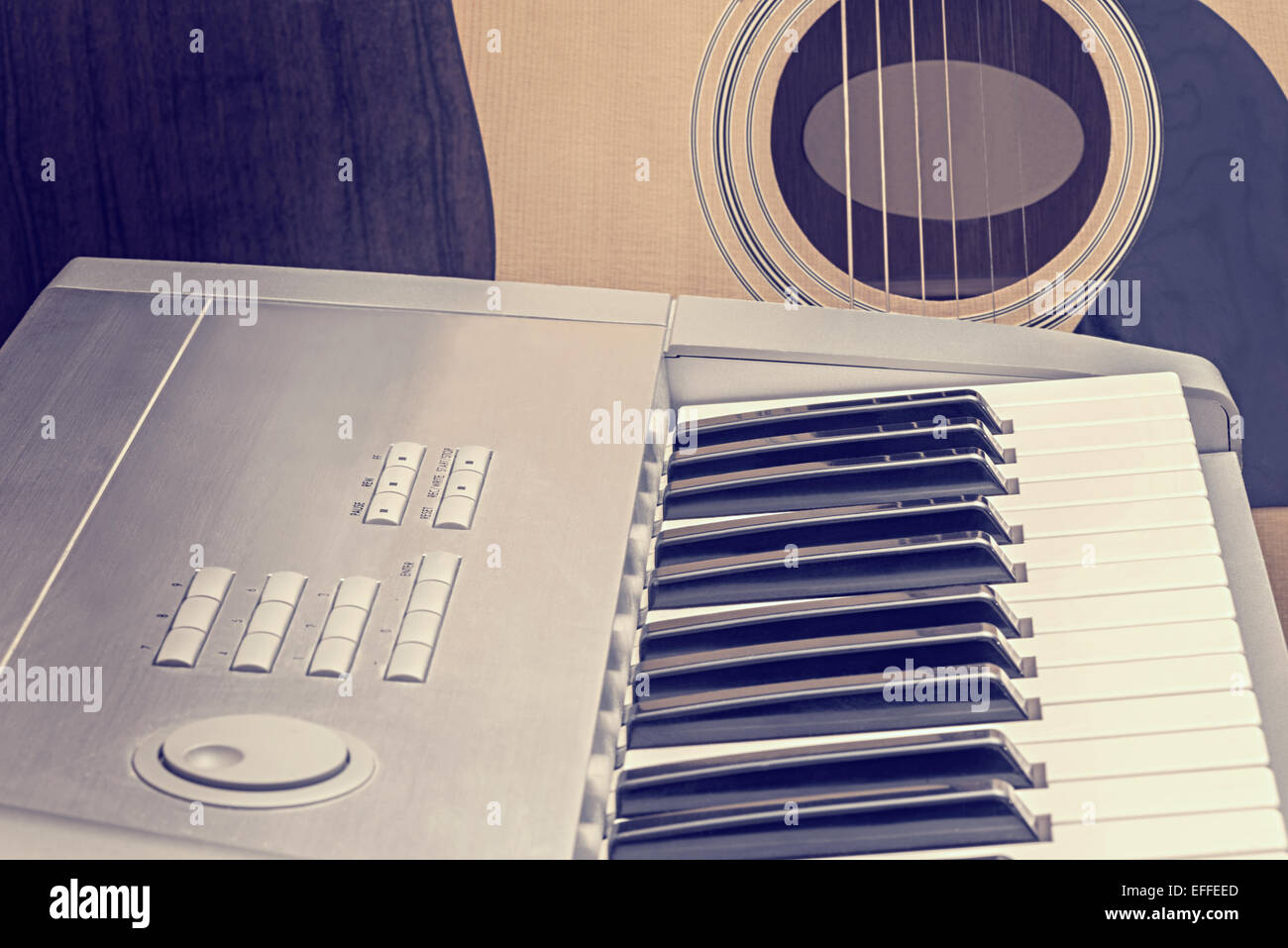 Digital guitar midi hi-res stock photography and images - Alamy