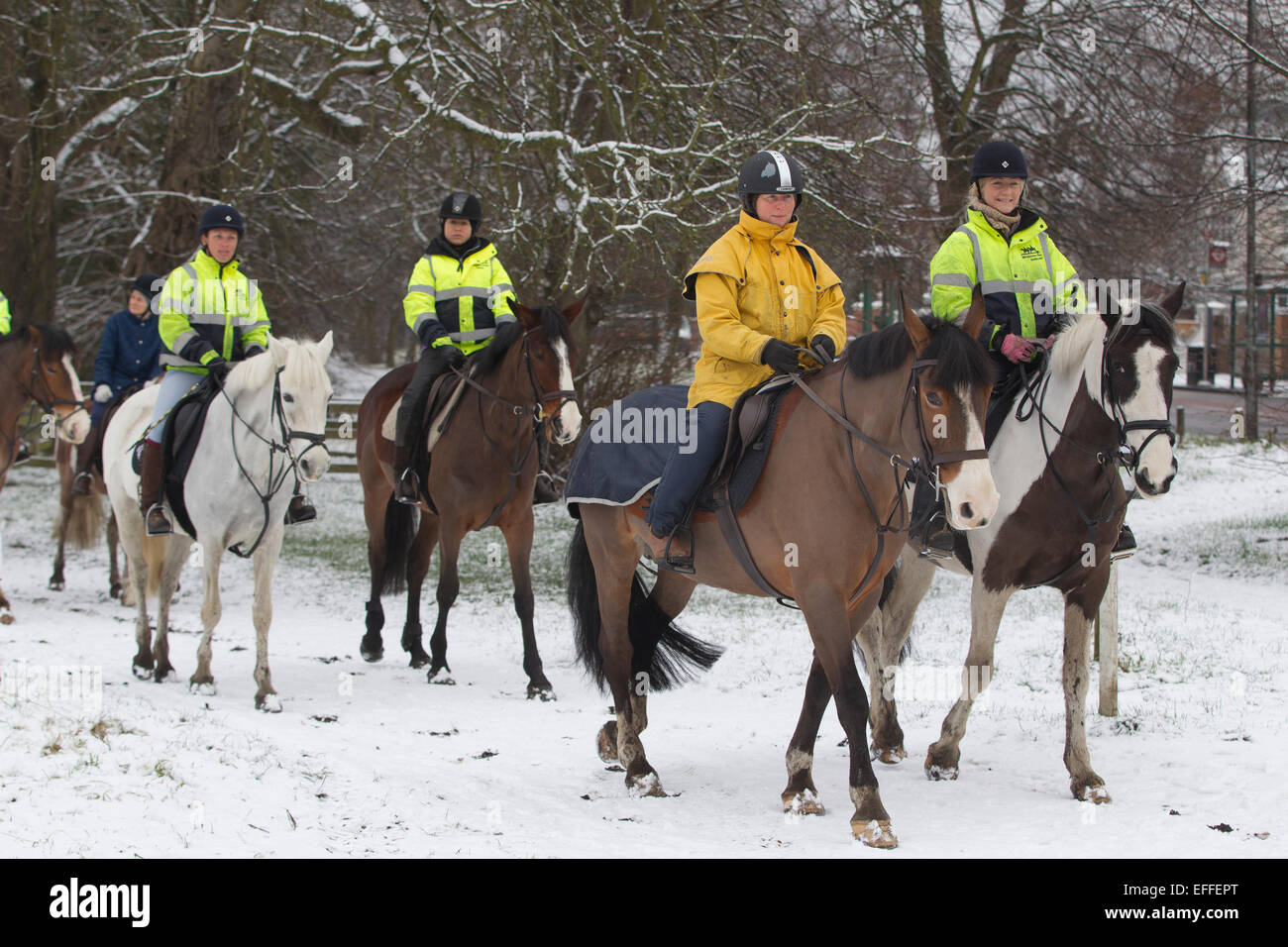 South London, UK. 03rd Feb, 2015. Picture shows Wimbledon Village ...
