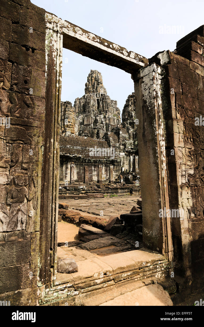 Cambodia, Angkor, Bayon Temple Stock Photo - Alamy