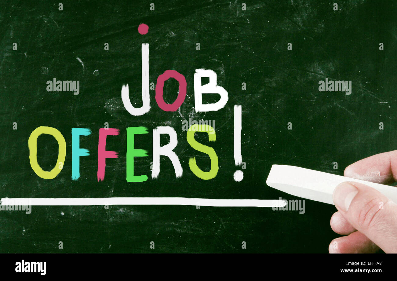 Offers of employment hi-res stock photography and images - Alamy