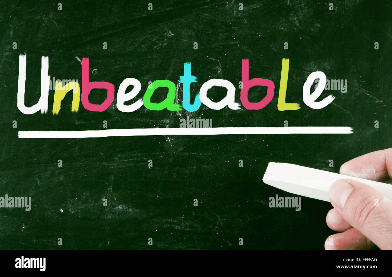 Were unbeatable hi-res stock photography and images - Alamy