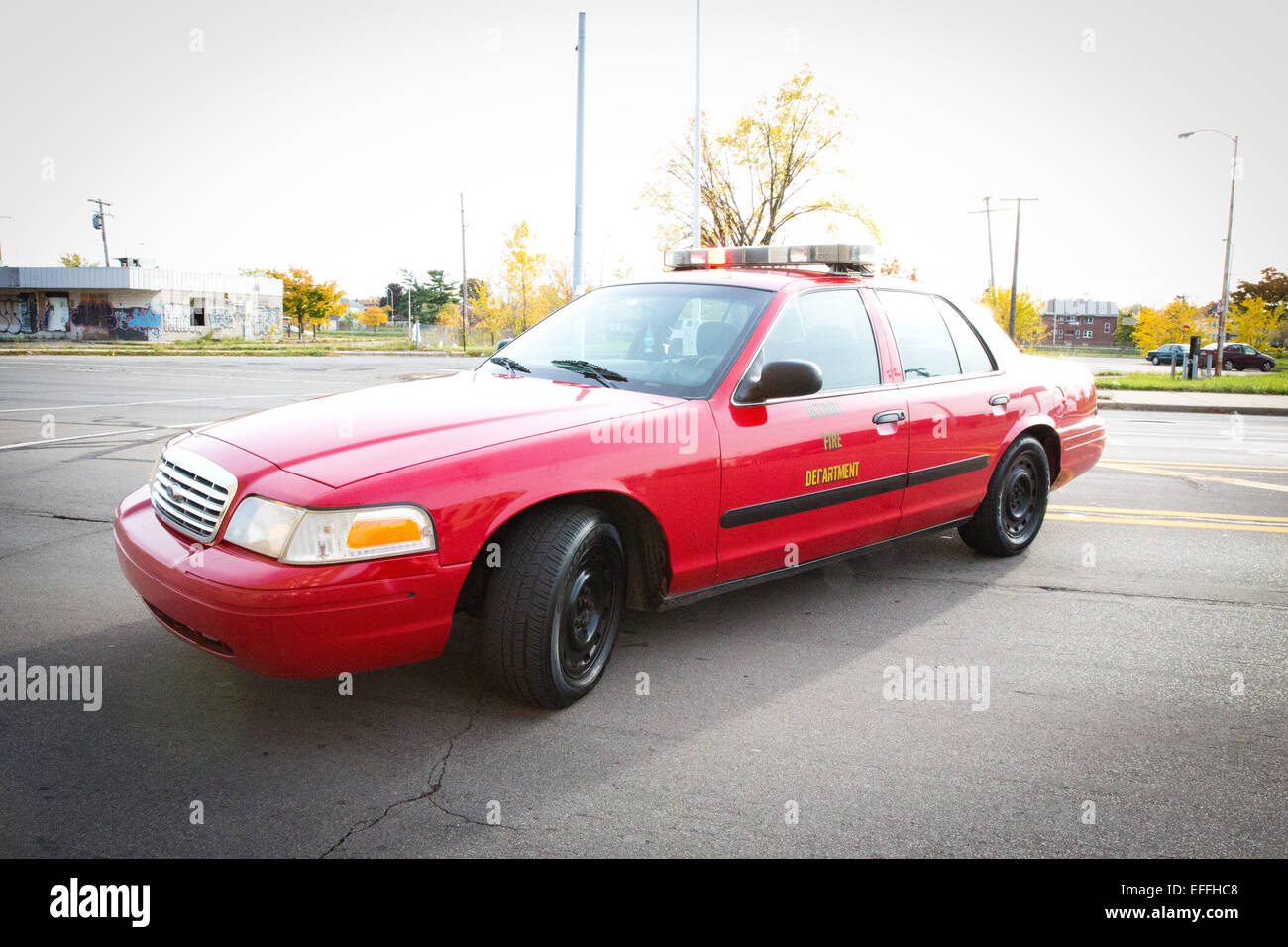 Detroit Fire Department, Michigan, USA, Octover, 2014 Stock Photo - Alamy