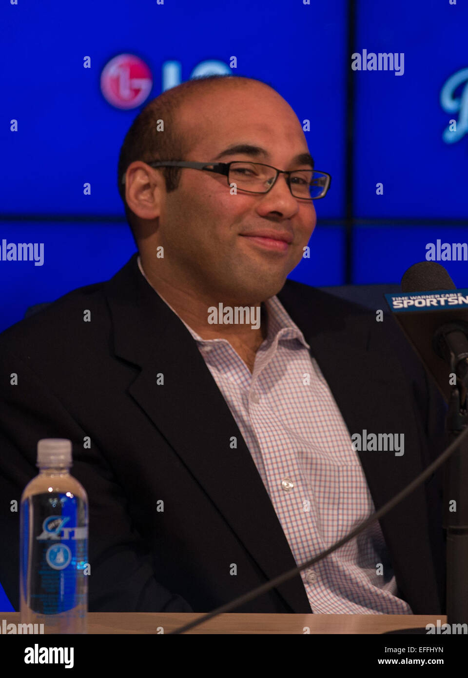 Los angeles dodgers general manager hi-res stock photography and images ...