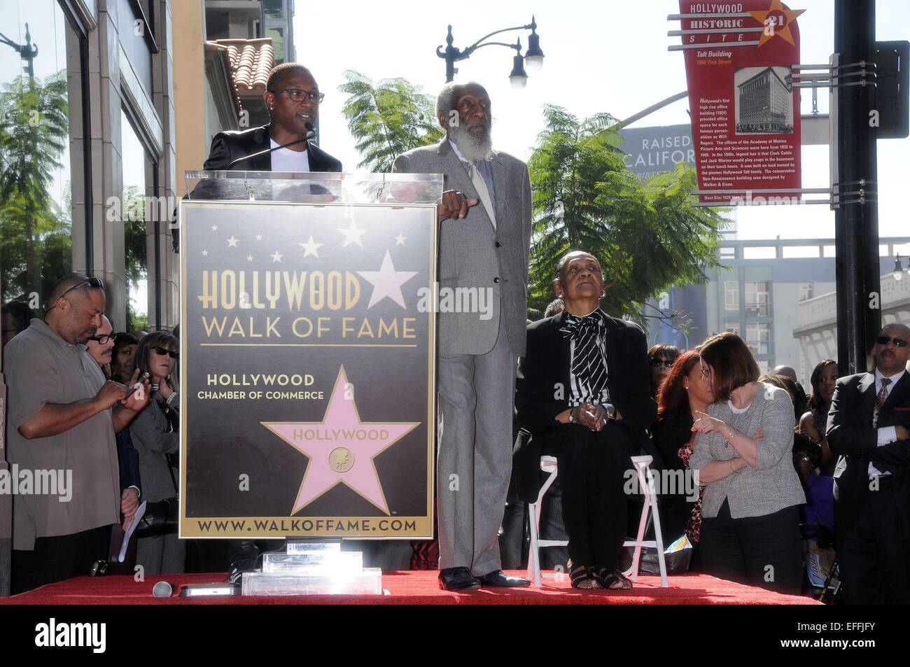 Hollywood, California, USA. 2nd Feb, 2015. Tommy Davidson, Dick Gregory ...