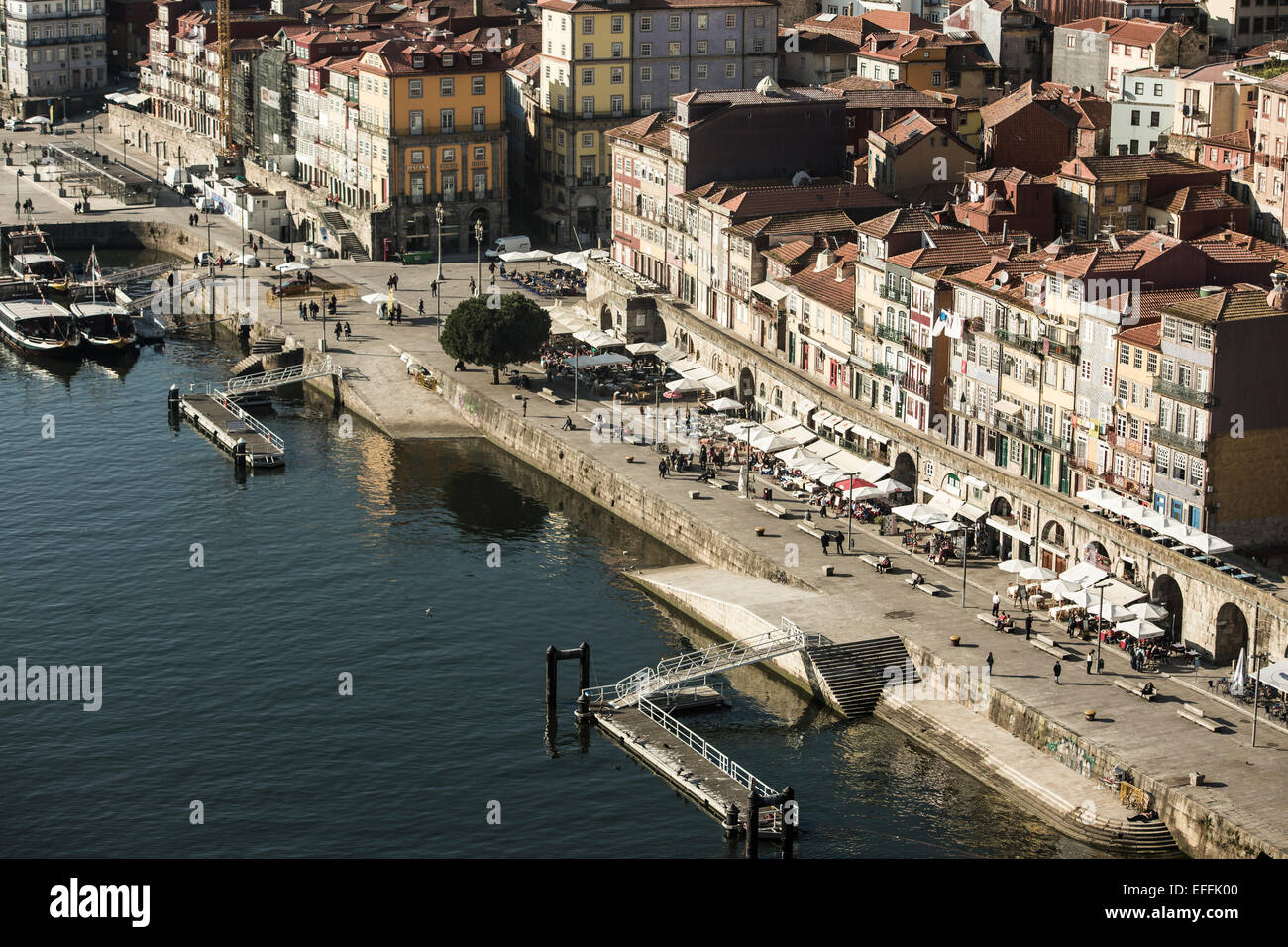 Portugal, Porto, riverwalk Stock Photo - Alamy