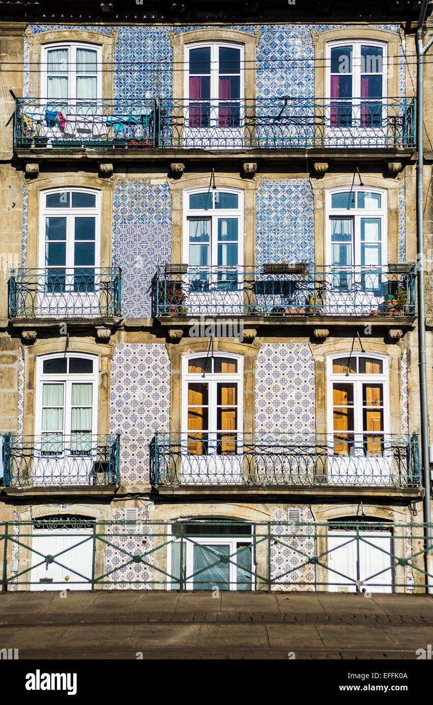 Portugal, Porto, House facades Stock Photo - Alamy