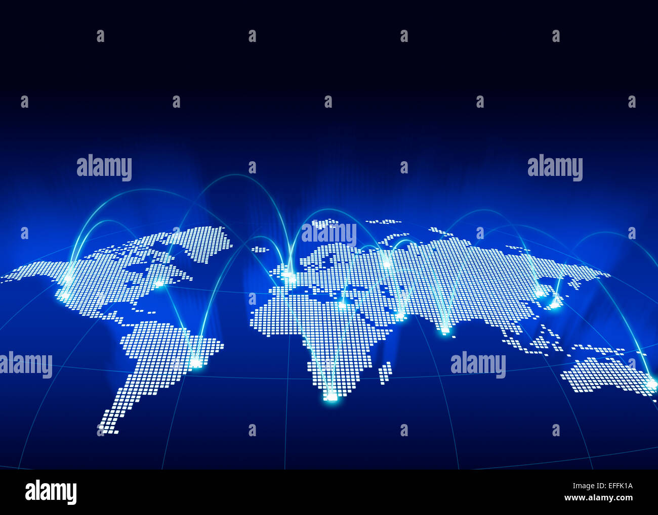 Global network concept Stock Photo - Alamy