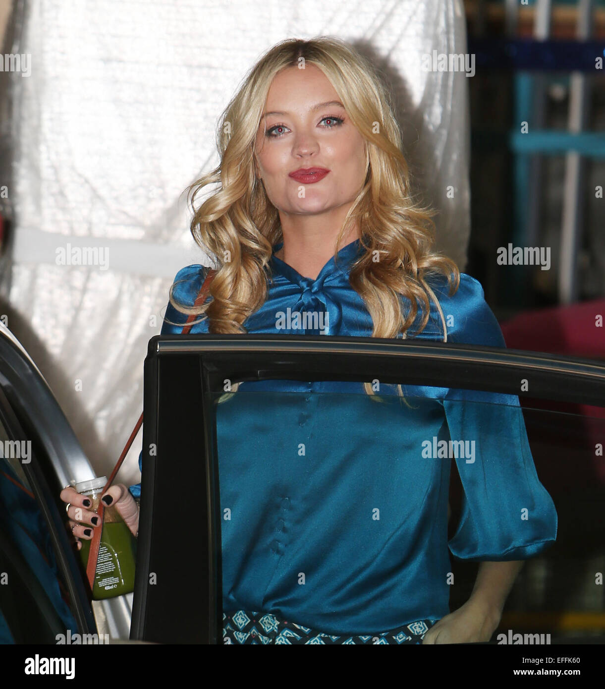 Laura Whitmore outside ITV Studios Featuring: Laura Whitmore Where ...