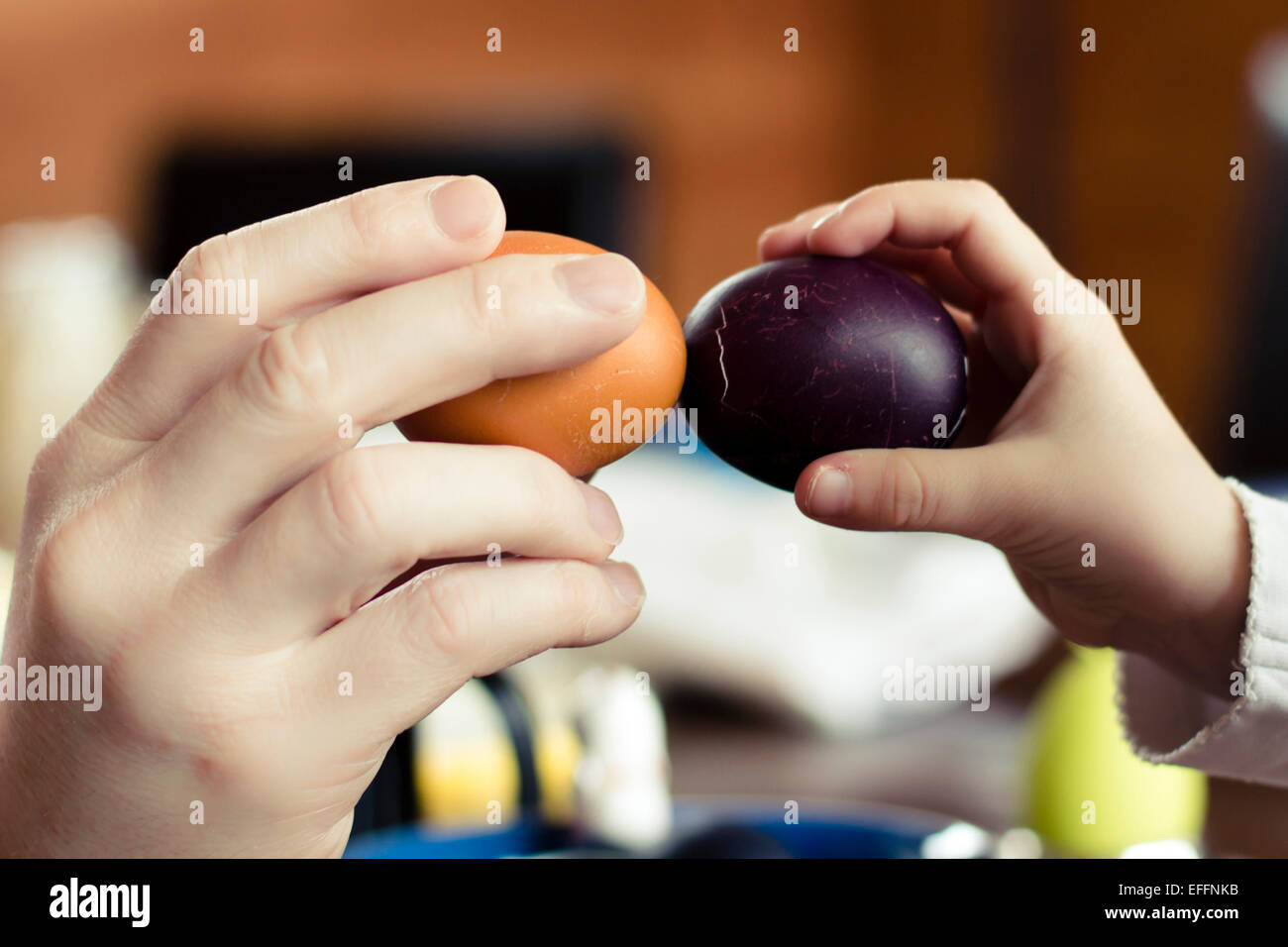 Egg tapping hi-res stock photography and images - Alamy