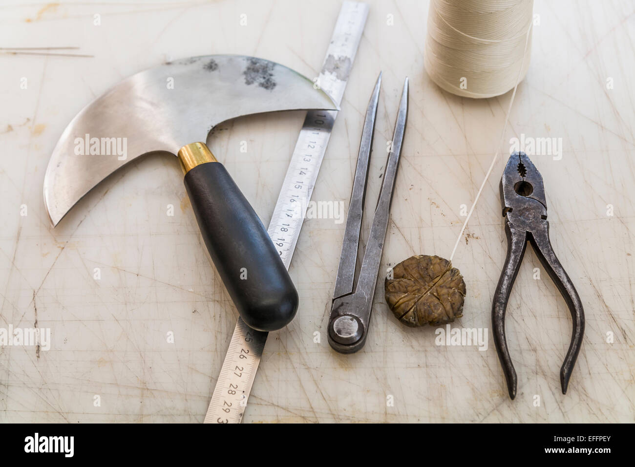 Saddlery tools hi-res stock photography and images - Alamy
