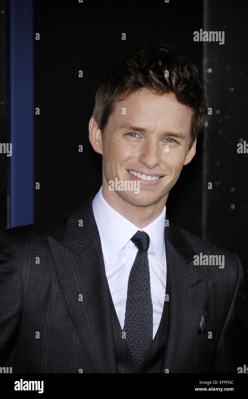 Los Angeles, California, USA. 2nd Feb, 2015. Eddie Redmayne at arrivals ...
