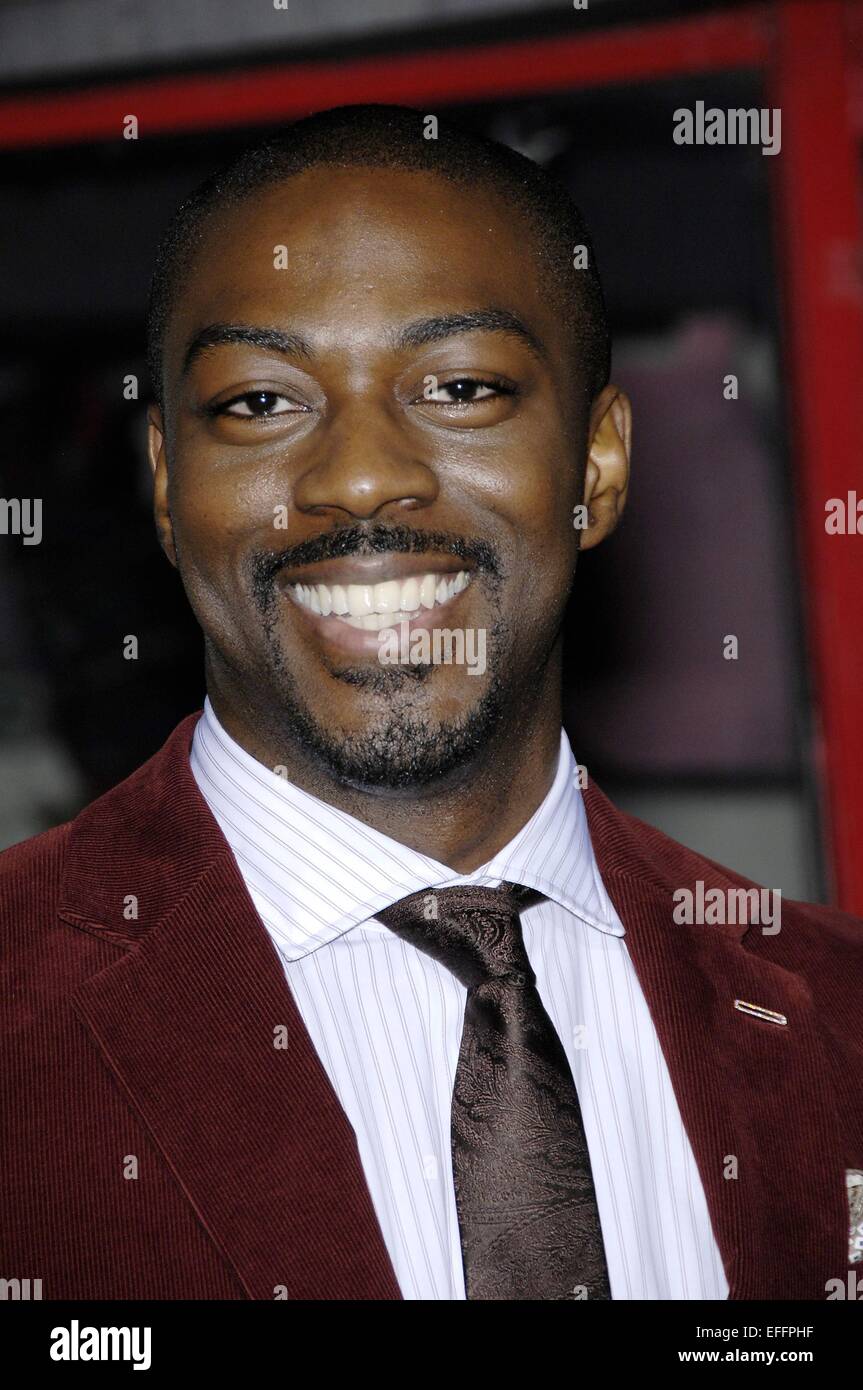Los Angeles, California, USA. 2nd Feb, 2015. David Ajala at arrivals ...