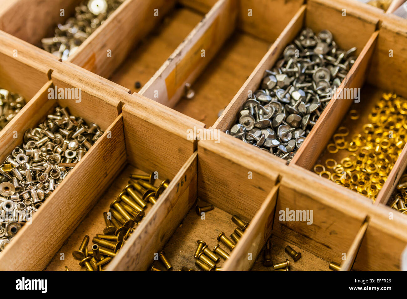 Crate of rivets hi-res stock photography and images - Alamy