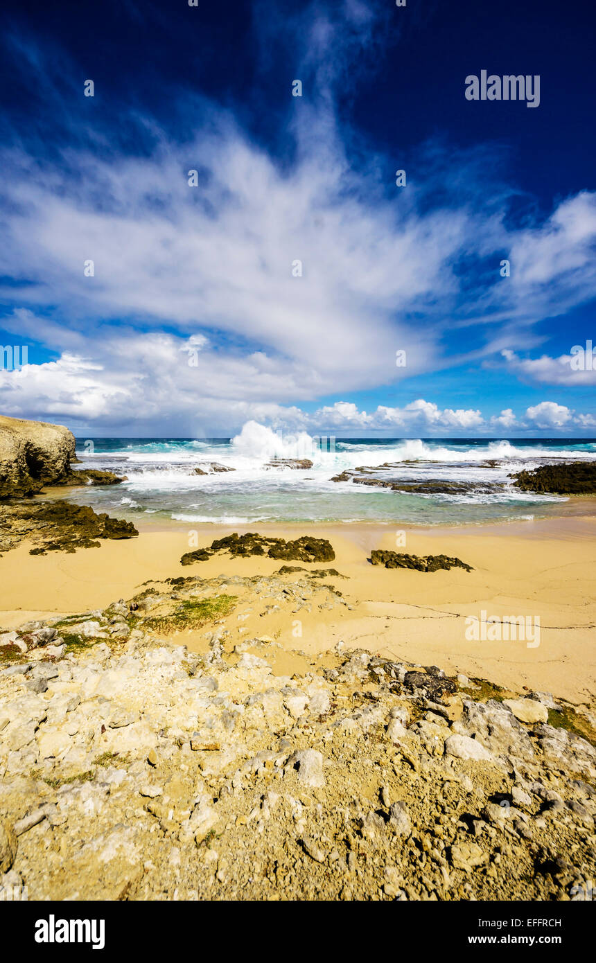 Caribbean, Antilles, Lesser Antilles, Barbados, Atlantic ocean and ...