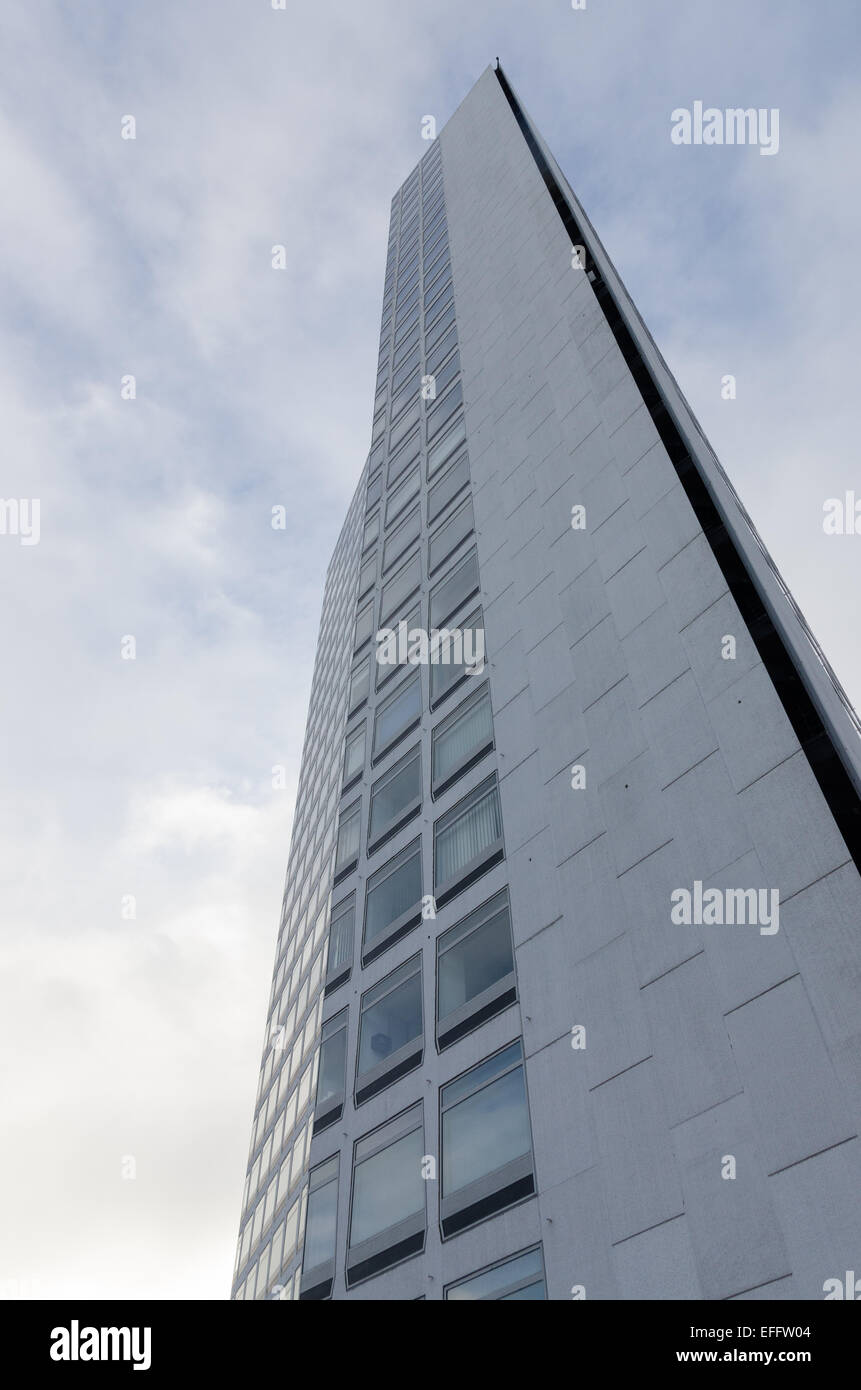 Alpha Tower in Broad Street, Birmingham which has recently achieved ...