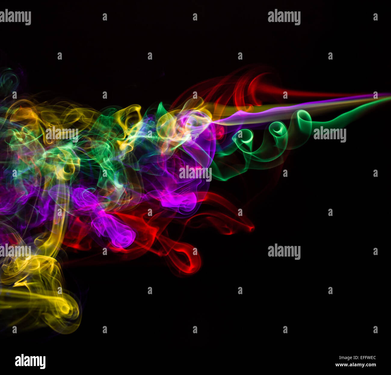 Purple green smoke effect abstract hi-res stock photography and images ...