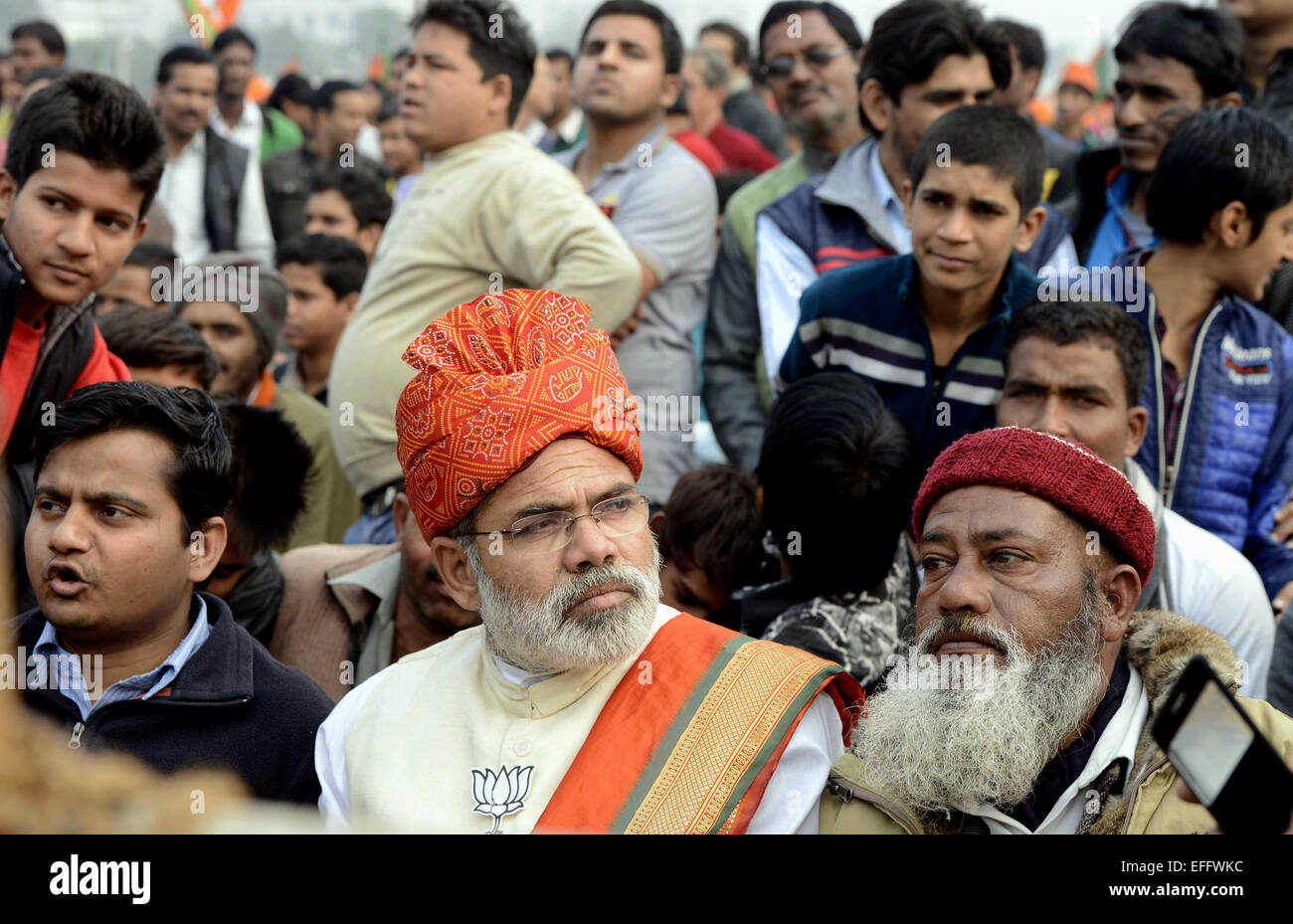 Election crowd india hi-res stock photography and images - Alamy