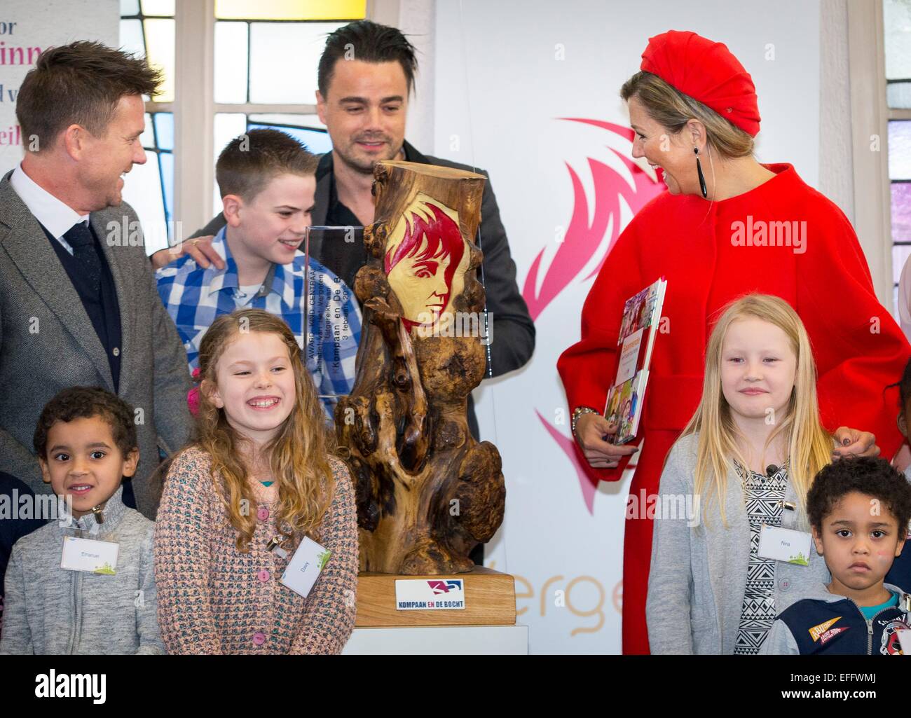 Goirle, The Netherlands. 3rd Feb, 2015. Queen Maxima of The Netherlands ...