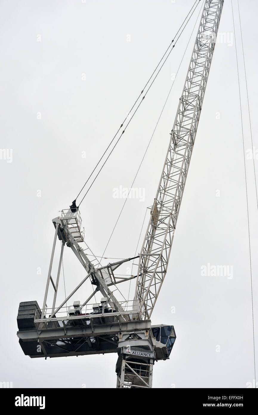 Extended crane hi-res stock photography and images - Alamy