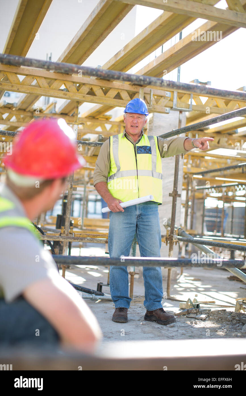 Giving instruction hi-res stock photography and images - Alamy