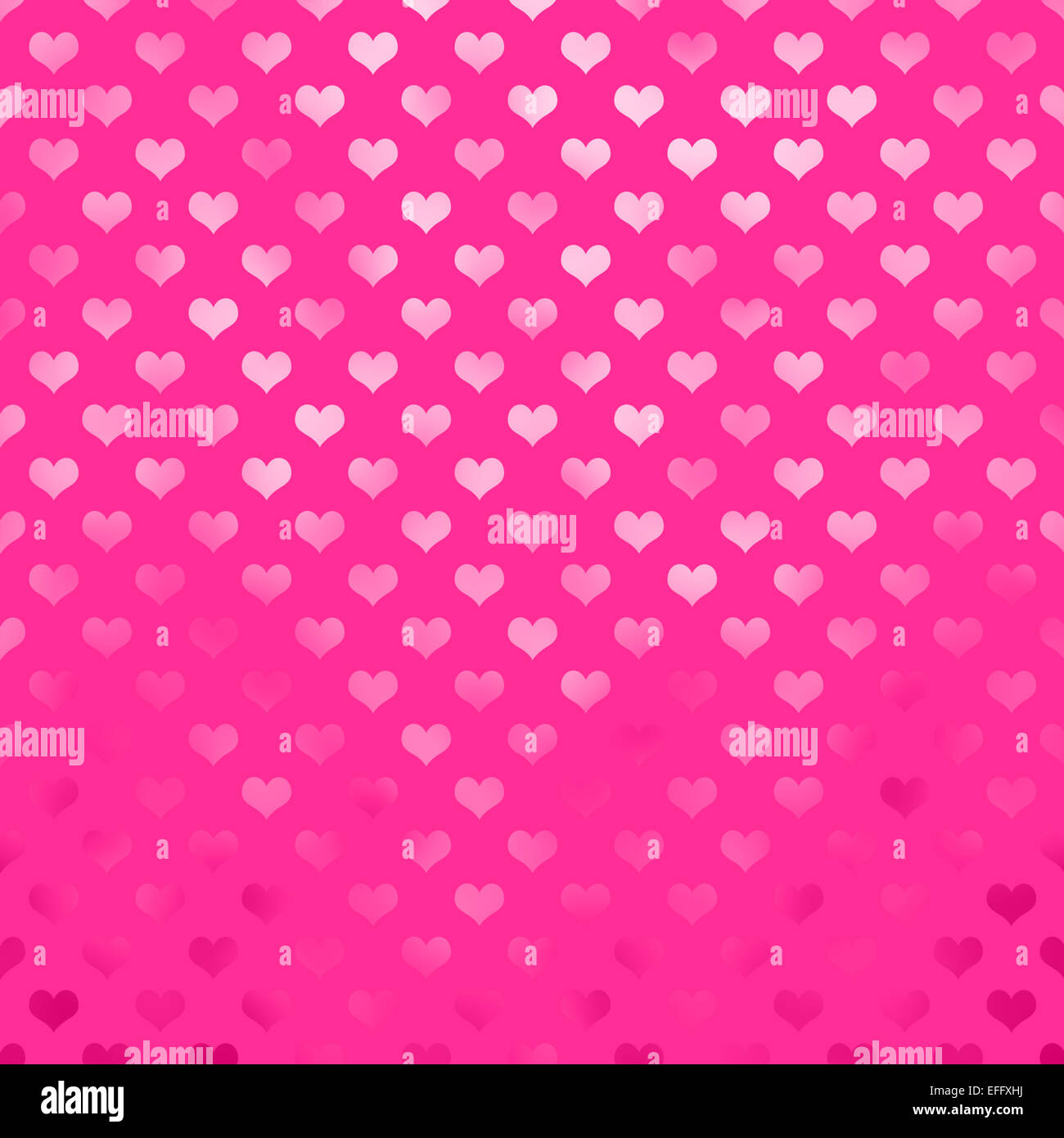 Shiny Pink Hearts Polka Dot Pattern Hearts Stock Photo - Alamy