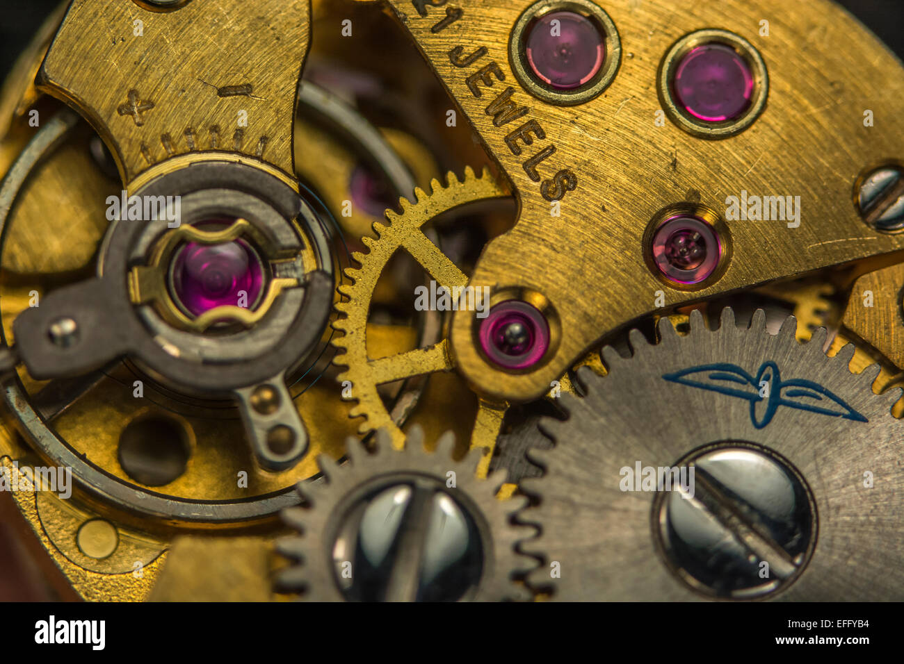 Internal clock mechanism hi-res stock photography and images - Alamy