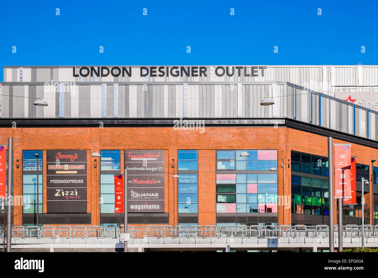 London Designer Outlet Shopping Centre Wembley Park - London Stock ...