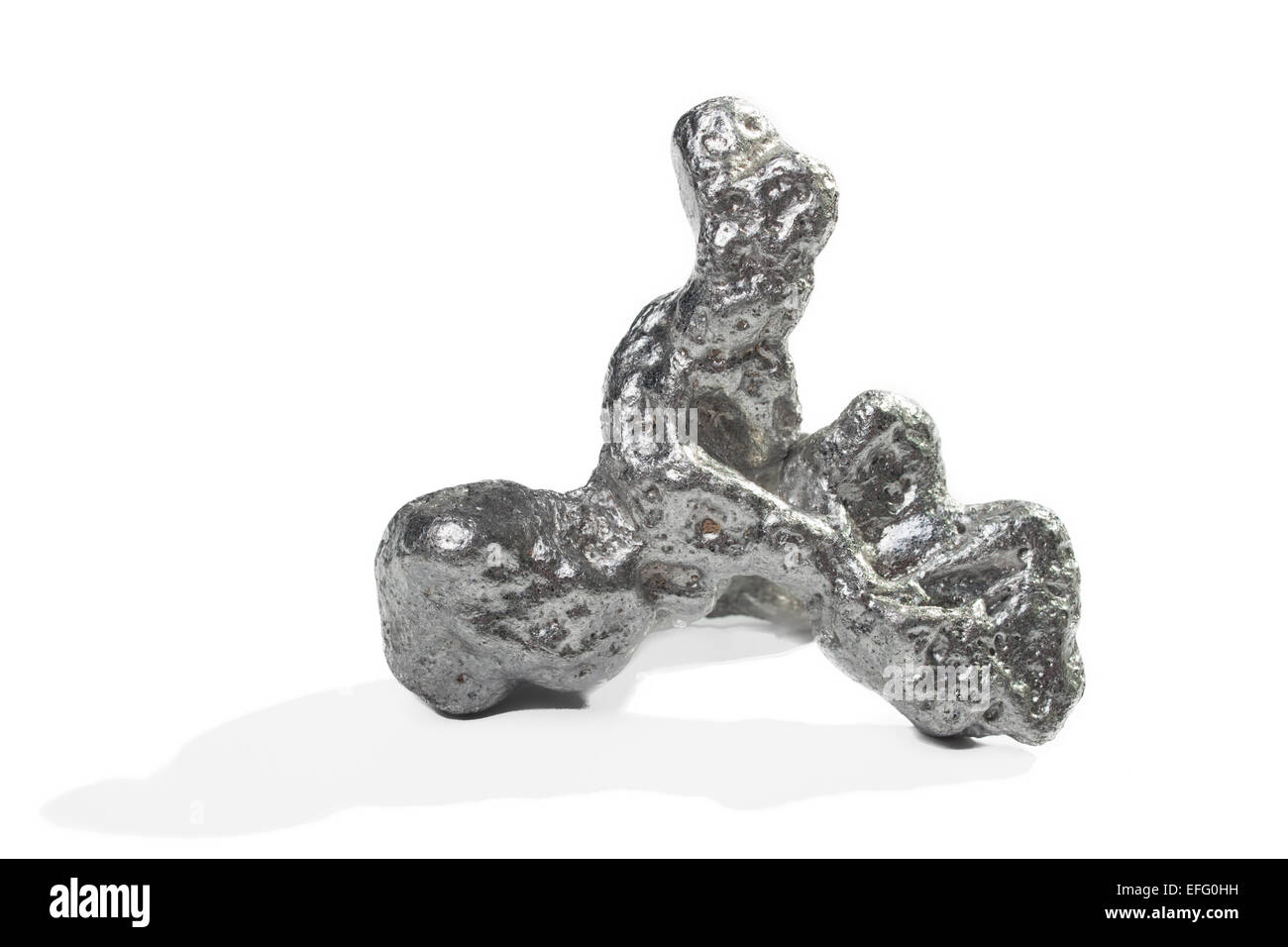 metal ingot. irregular shape. nugget Stock Photo - Alamy