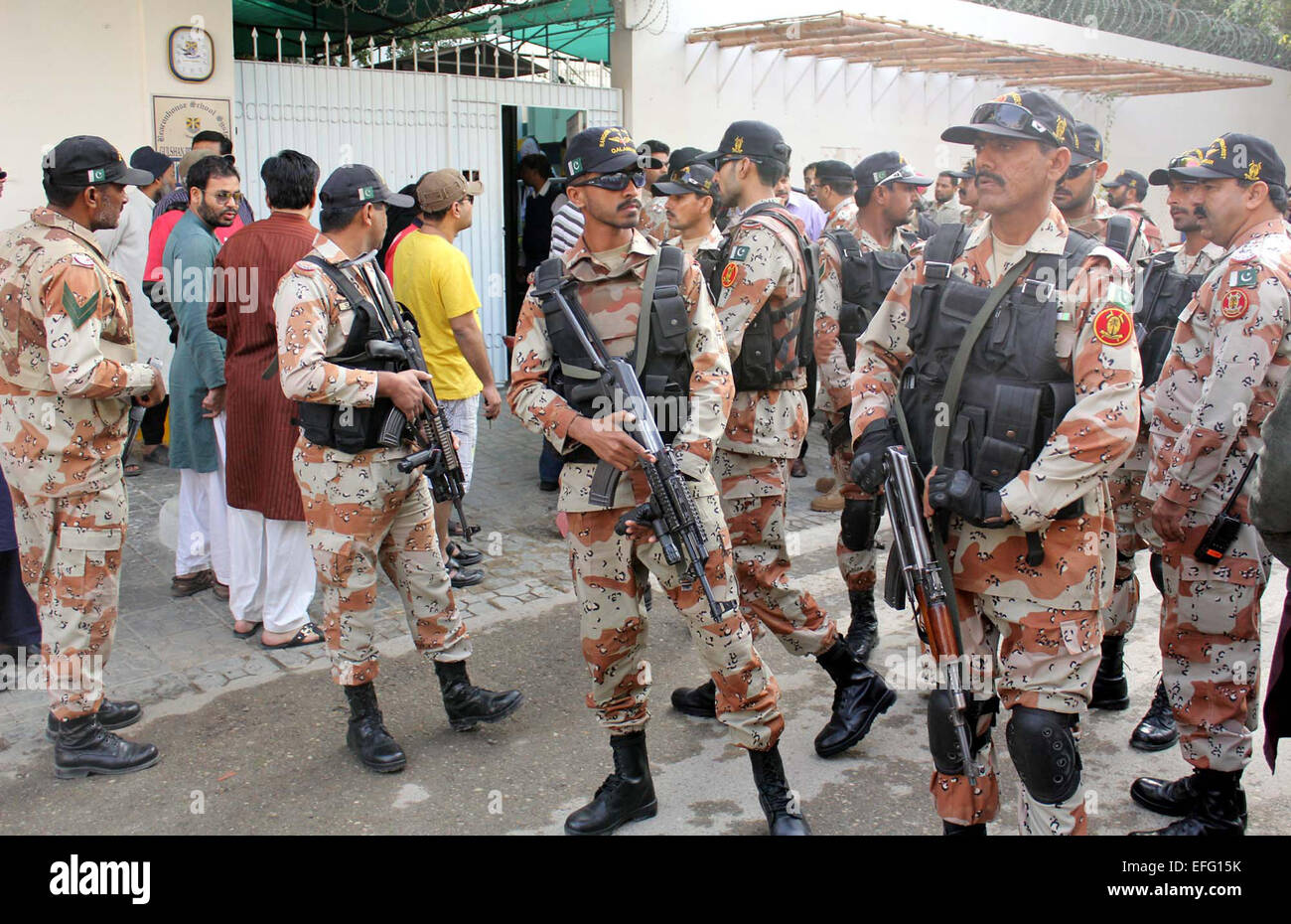 Karachi rangers 2015 hi-res stock photography and images - Alamy