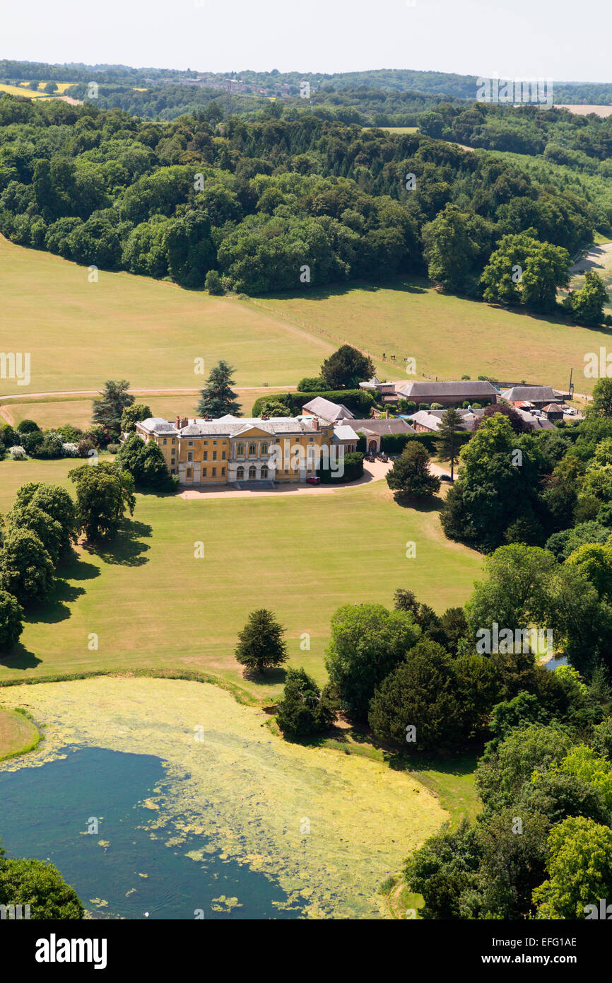 Aerial view west wycombe park hi-res stock photography and images - Alamy