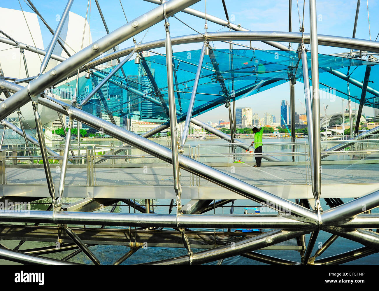 Male worker from cleaning service hi-res stock photography and images ...