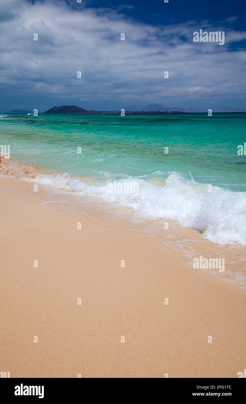Fuerteventura, Flag Beach, part f Grandes Playas de Corralejo on the ...