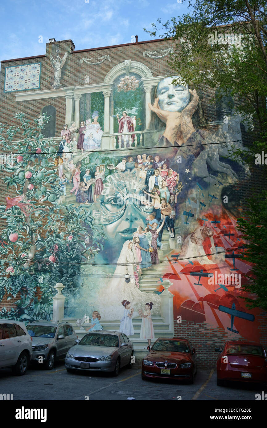 Graffiti street art philadelphia pennsylvania hi-res stock photography ...