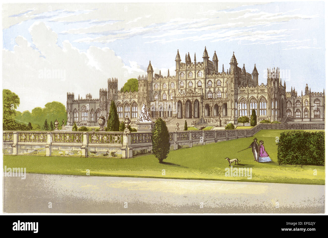 Eaton hall cheshire hi-res stock photography and images - Alamy